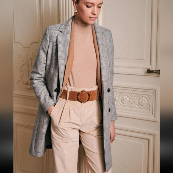 Sezane | Jackets & Coats | Sezane Johnson Coat | Poshmark